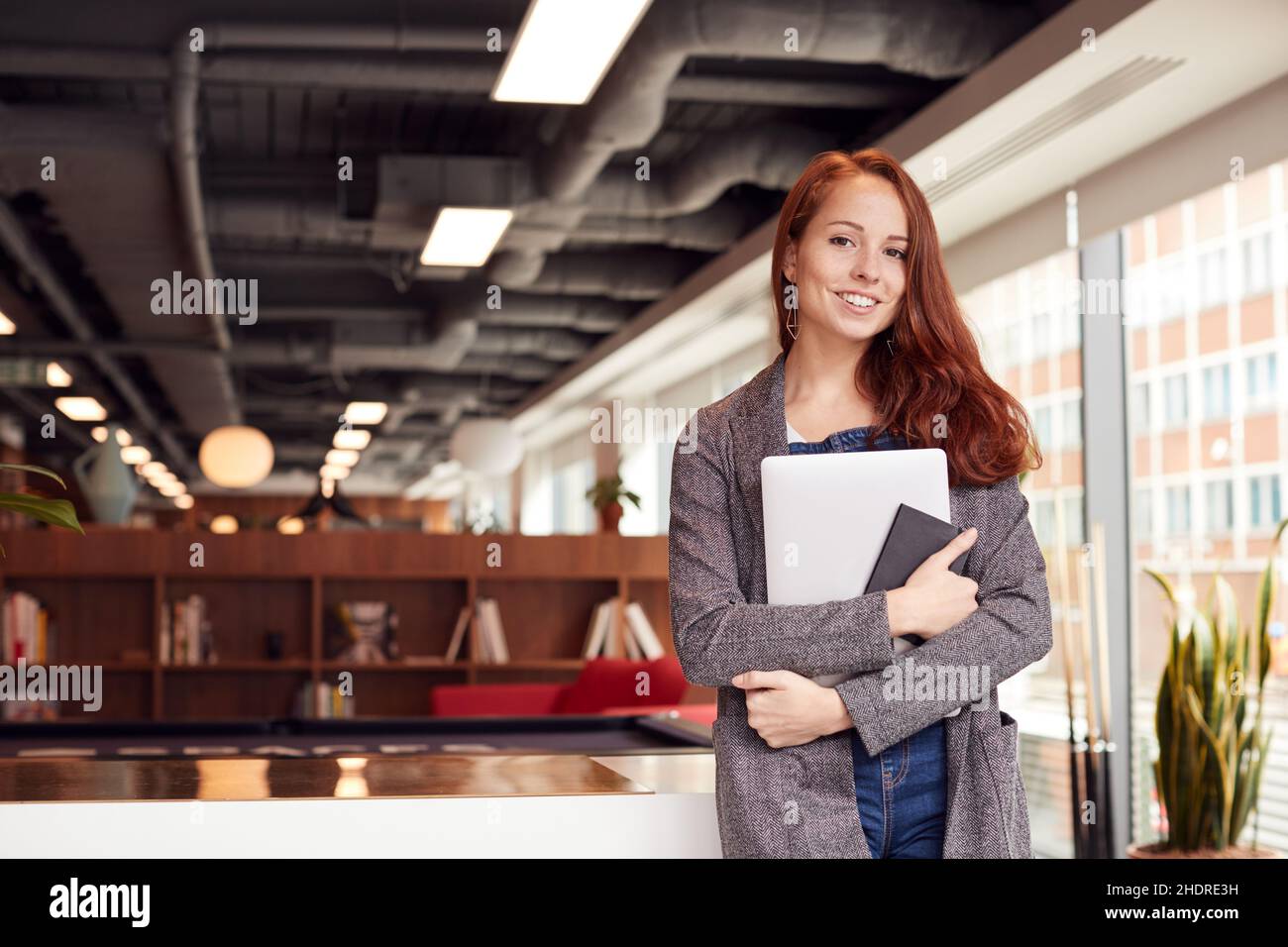 smiling, student, trainee, smile, students, trainees Stock Photo - Alamy