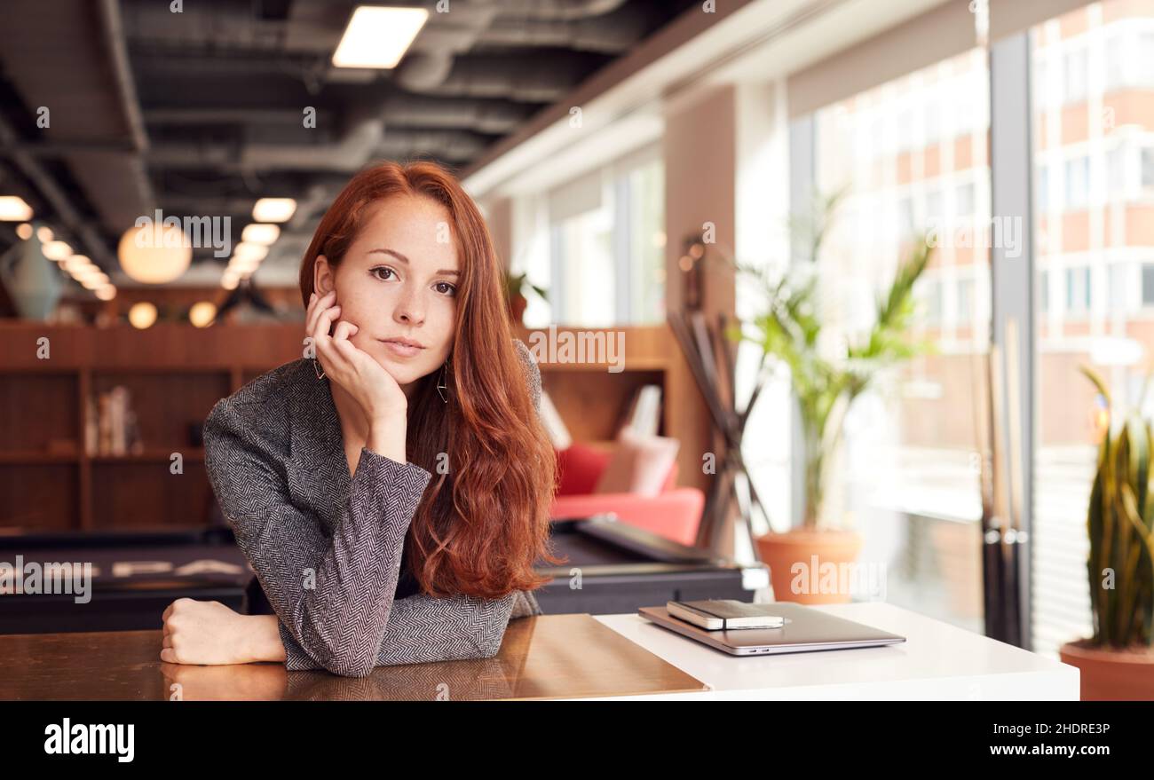 portrait, student, trainee, portraits, students, trainees Stock Photo ...