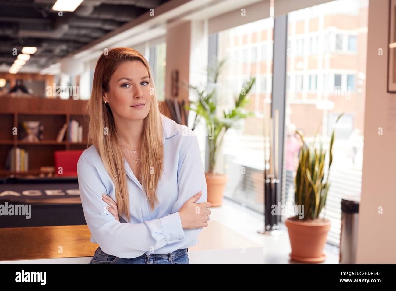 portrait, workplace, businesswoman, portraits, workplaces, workstation ...