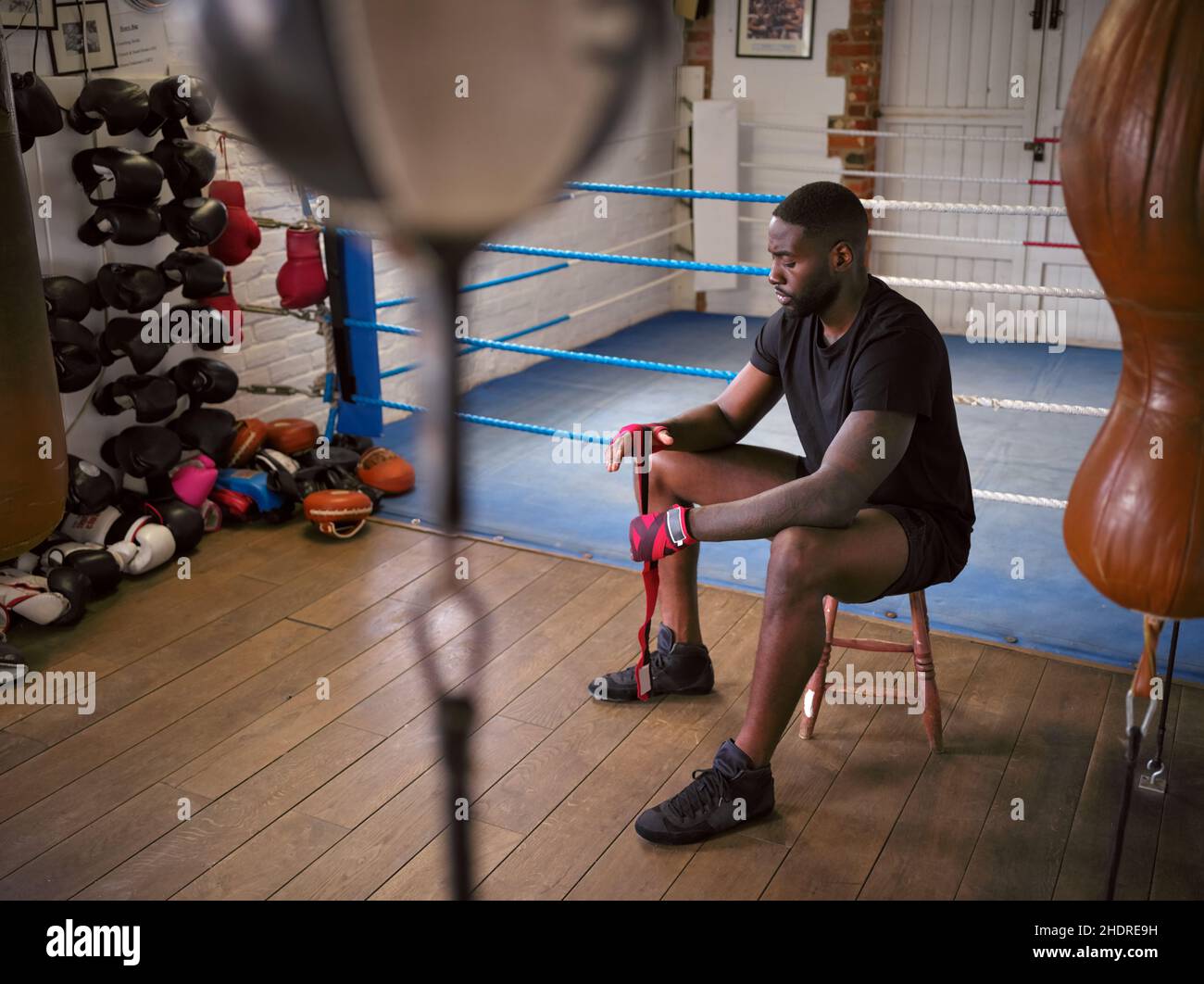 boxer, bandage, boxers, bandages Stock Photo - Alamy