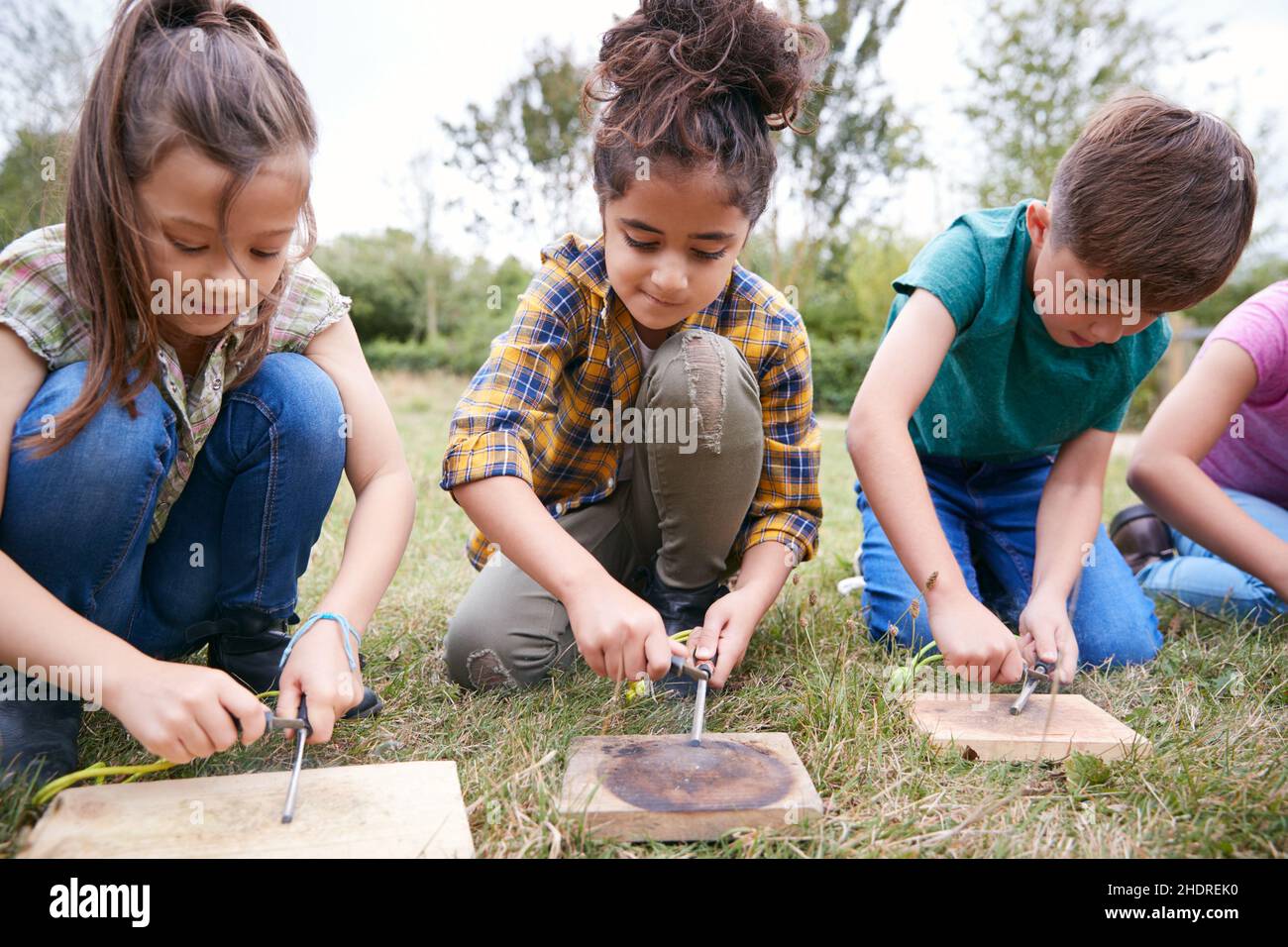 children, fire, childs, kid, kids, fires Stock Photo - Alamy