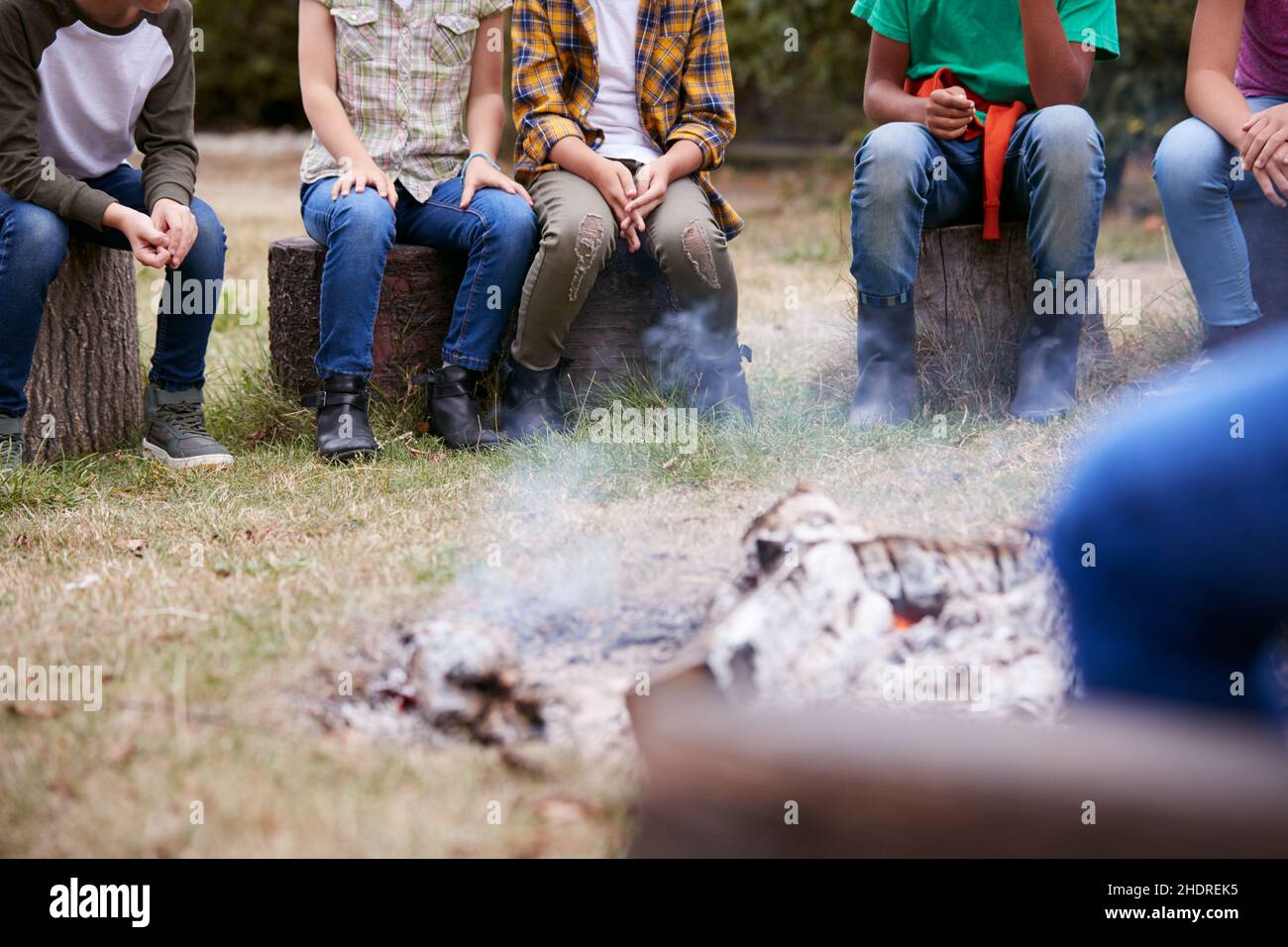 childhood, fire pit, childhoods, children, kid, kids, fire pits Stock ...