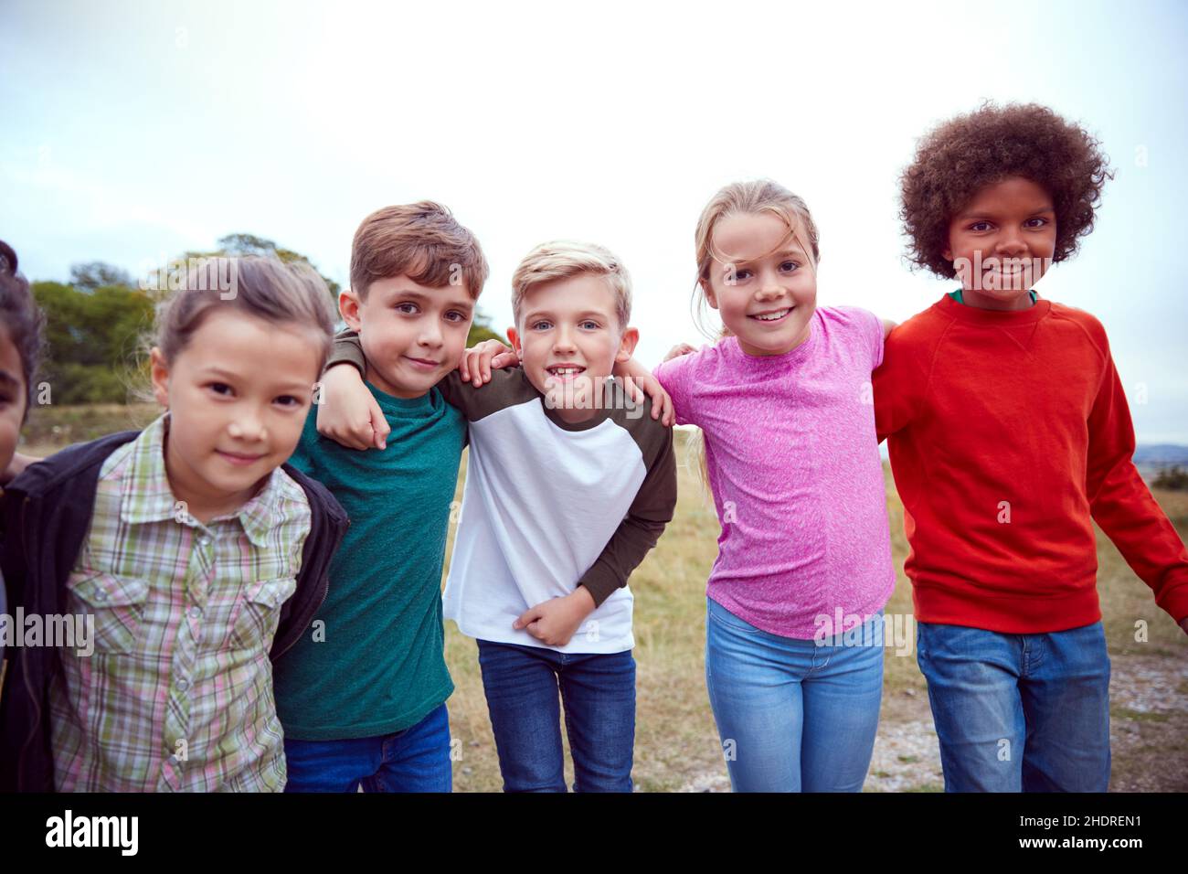 happy, embracing, togetherness, childhood, friends, outdoor, happies ...