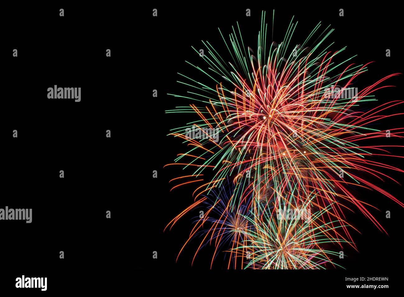 Firework display on night hi-res stock photography and images - Alamy