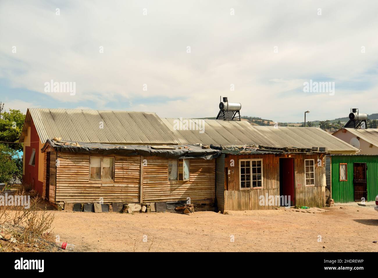 cape town, poor district, township, cape towns, poor districts Stock ...