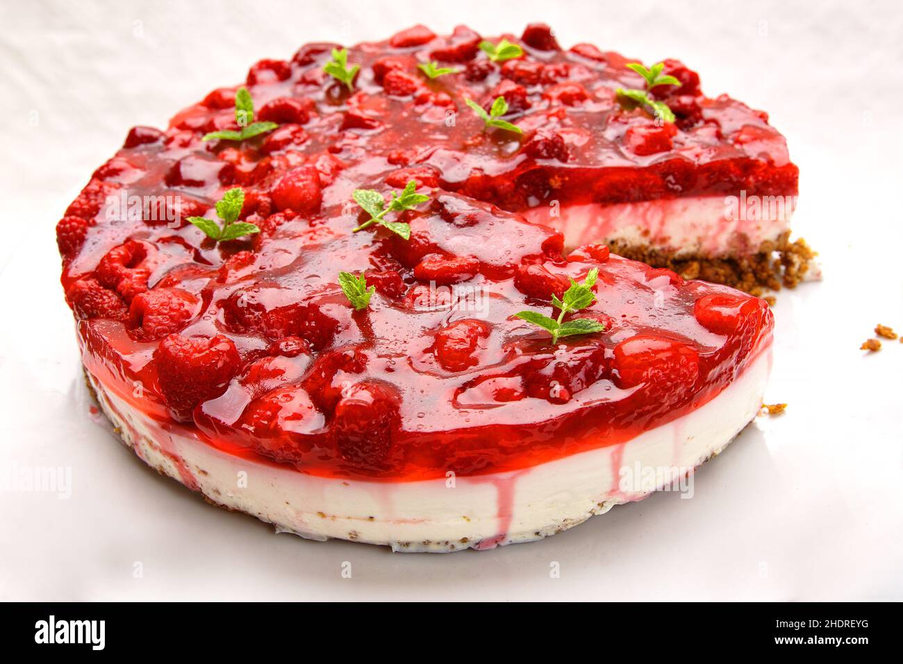 raspberries, cheesecake, raspberry, cheesecakes Stock Photo - Alamy
