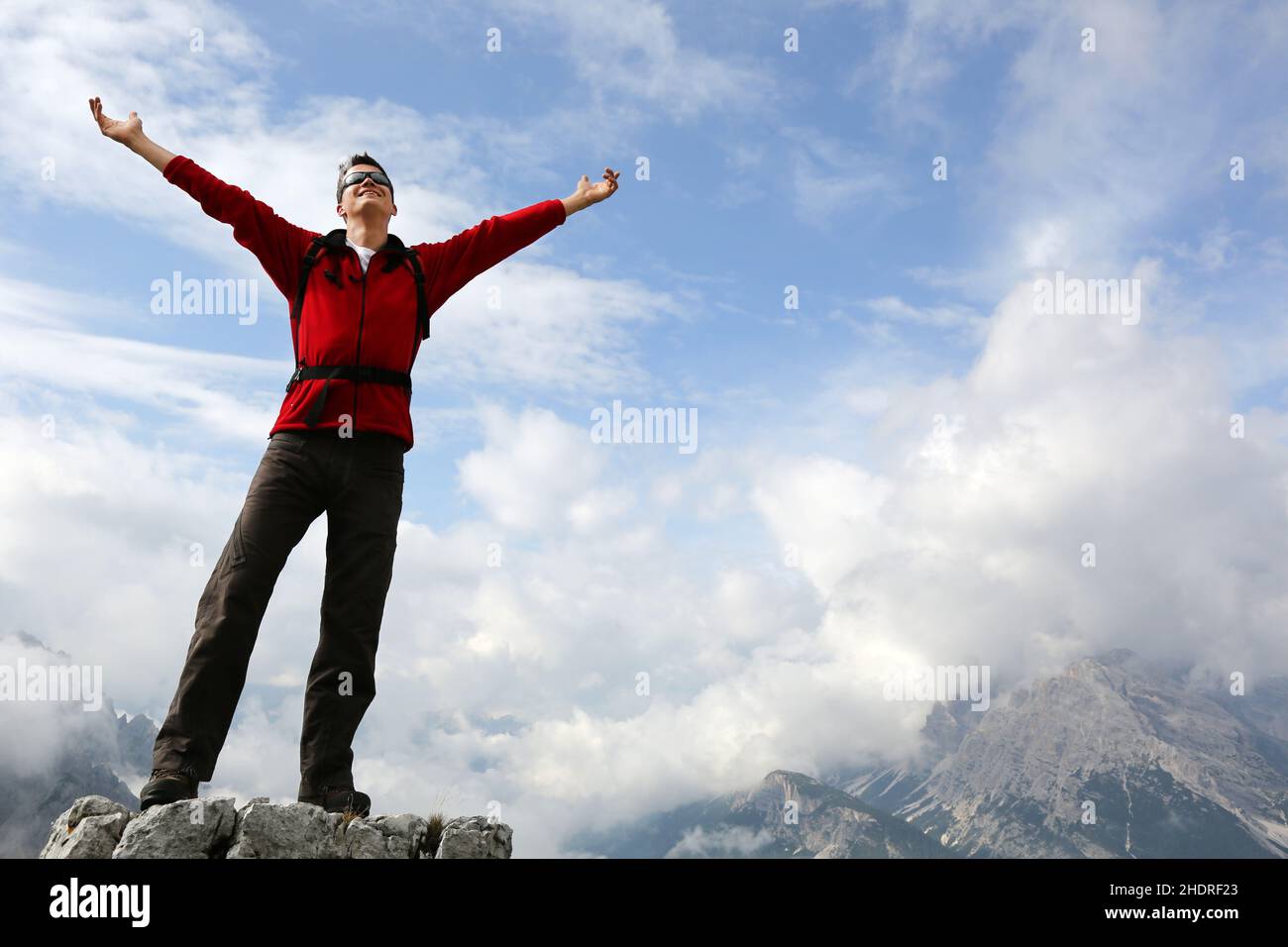 success & achievement, target, mountaineering, mountain top, freedom ...