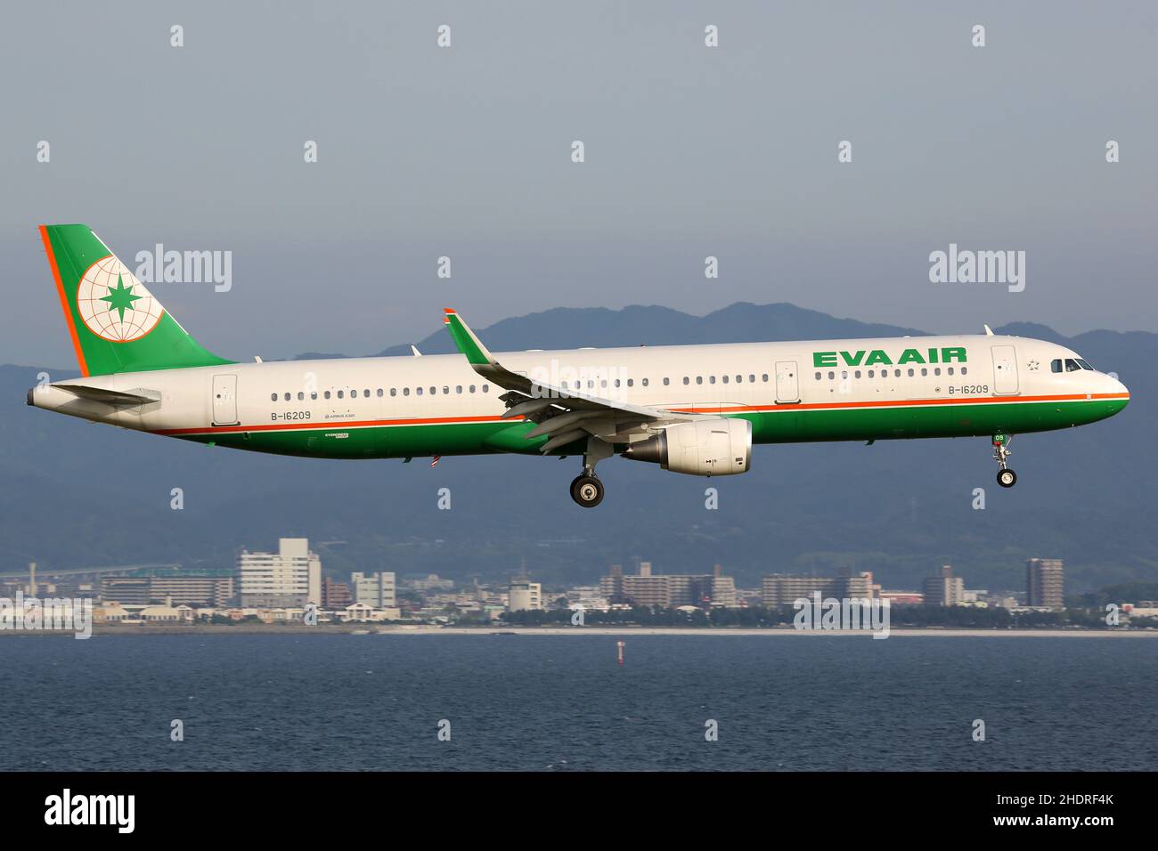 airplane, airbus a321, eva air, airplanes, plane, planes Stock Photo ...