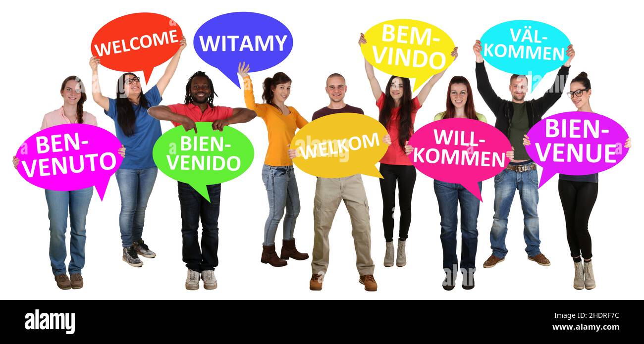 immigration, welcome, hospitality, immigrations, welcomes Stock Photo ...