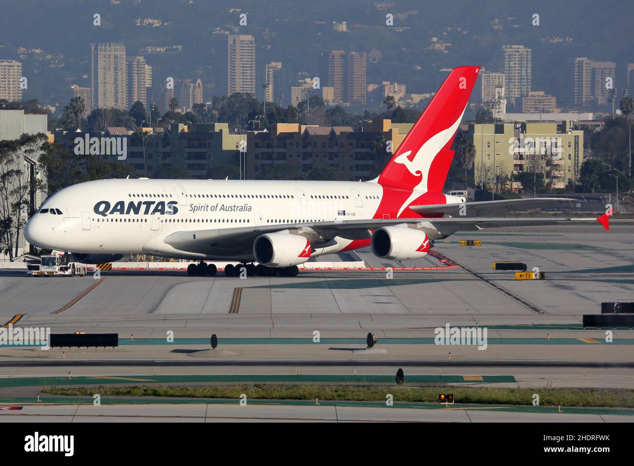 airbus a380, qantas Stock Photo - Alamy