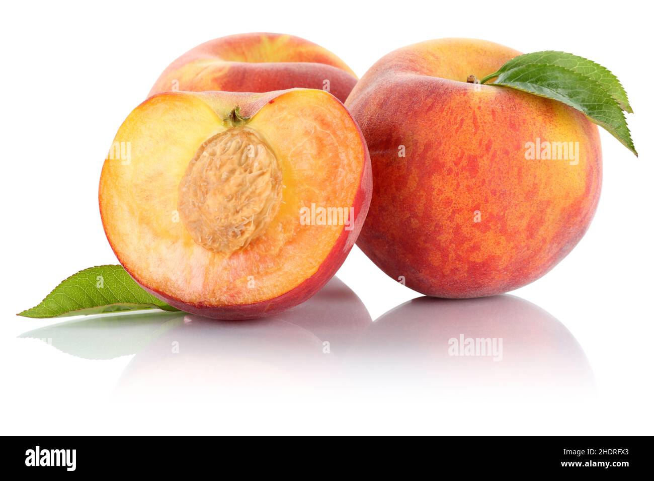 peach, pip fruit, peachs, pip fruits Stock Photo - Alamy
