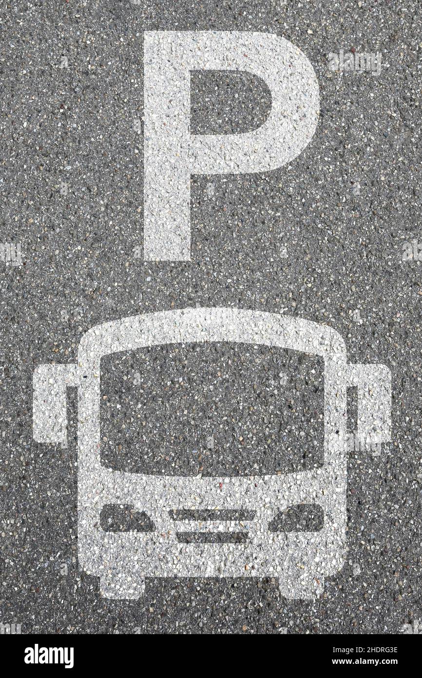 parking lot, bus, car park, car-park, carpark, buses Stock Photo - Alamy