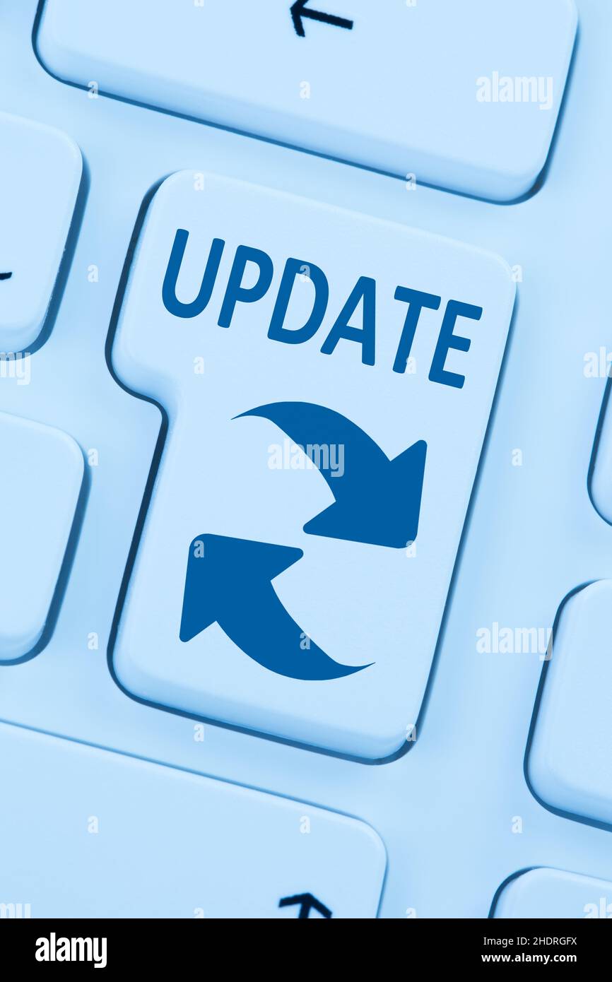 software, update, softwares Stock Photo - Alamy