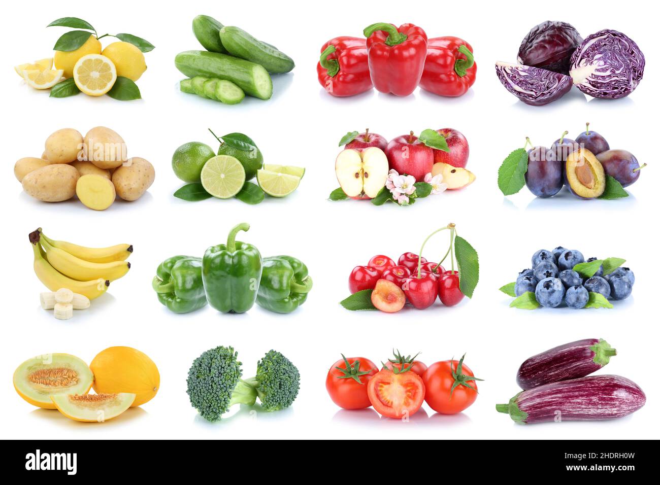 fruit, vegetable, fruits, collage, vegetables, collages Stock Photo - Alamy