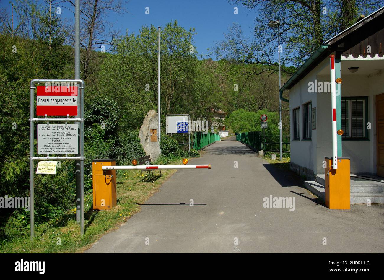 Czech republic border sign hi-res stock photography and images - Alamy