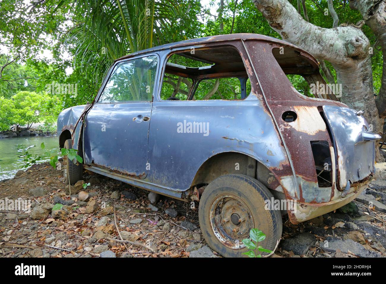 Old car wrecks hi-res stock photography and images - Alamy