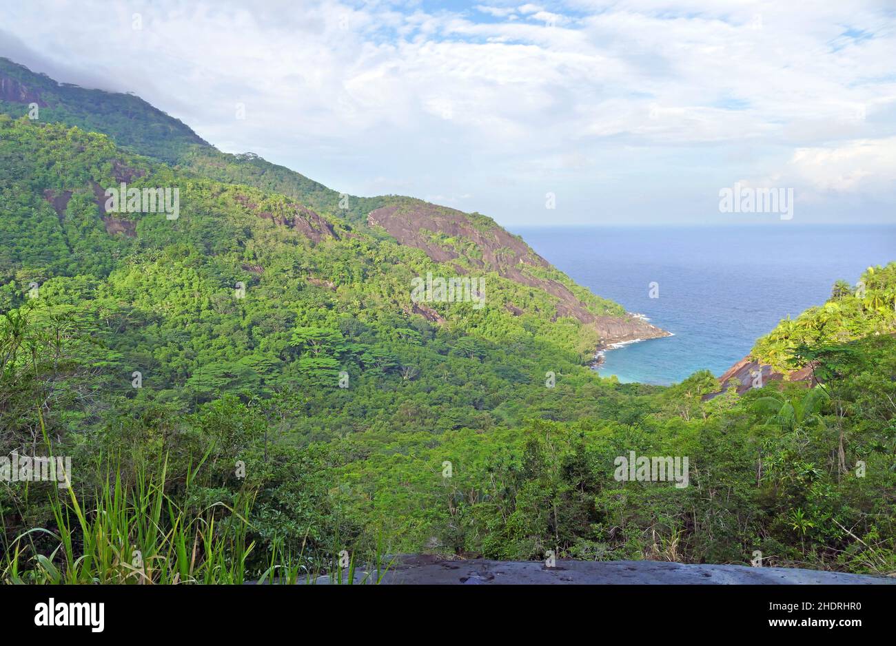 silhouette, seychelles, silhouettes Stock Photo - Alamy