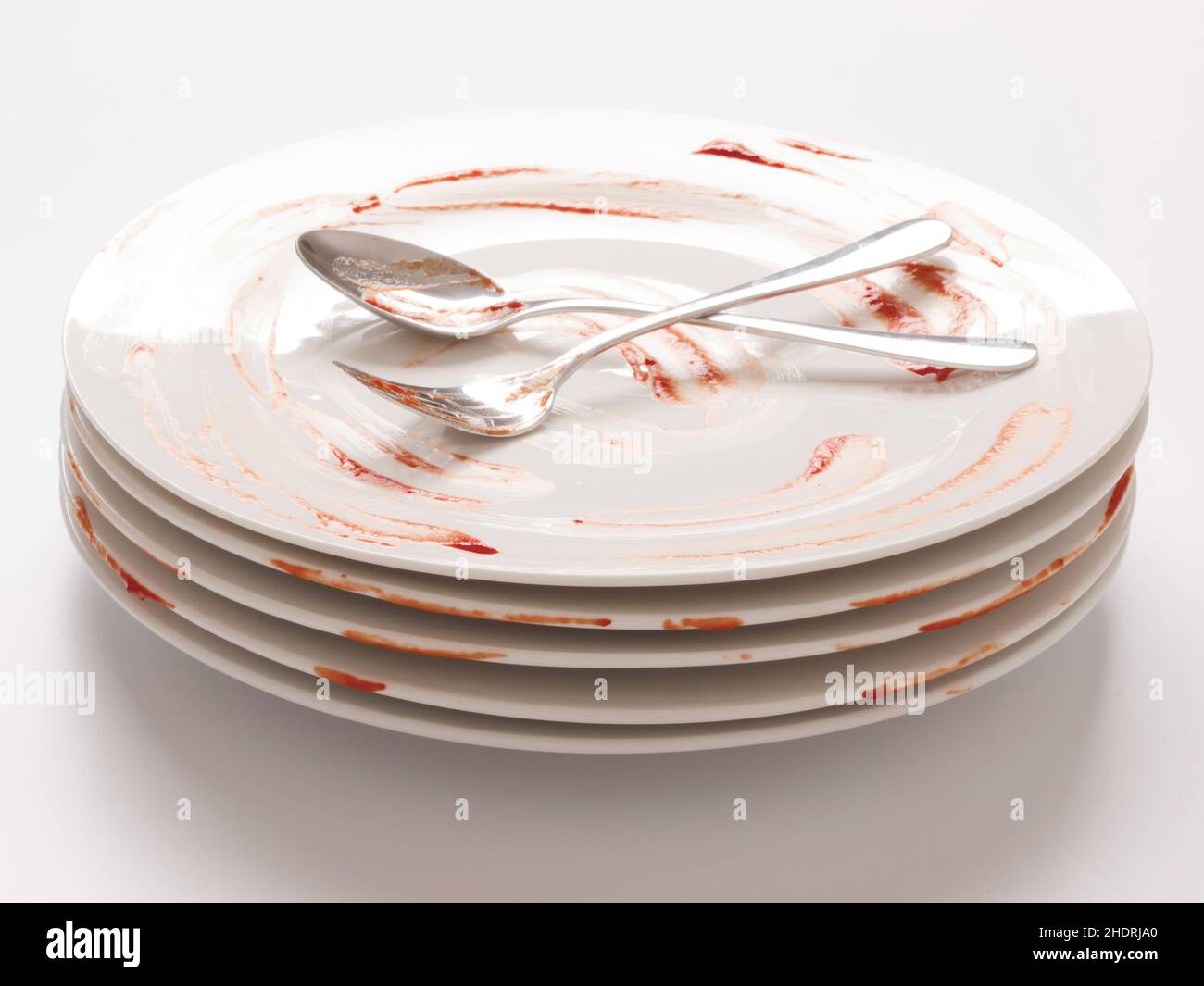 dirty, plate stack, dirties, plate stacks Stock Photo - Alamy