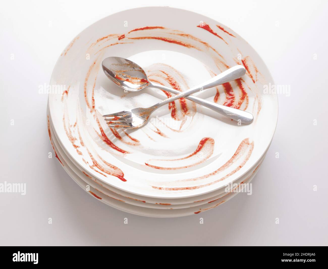 dirty, plate stack, dirties, plate stacks Stock Photo - Alamy