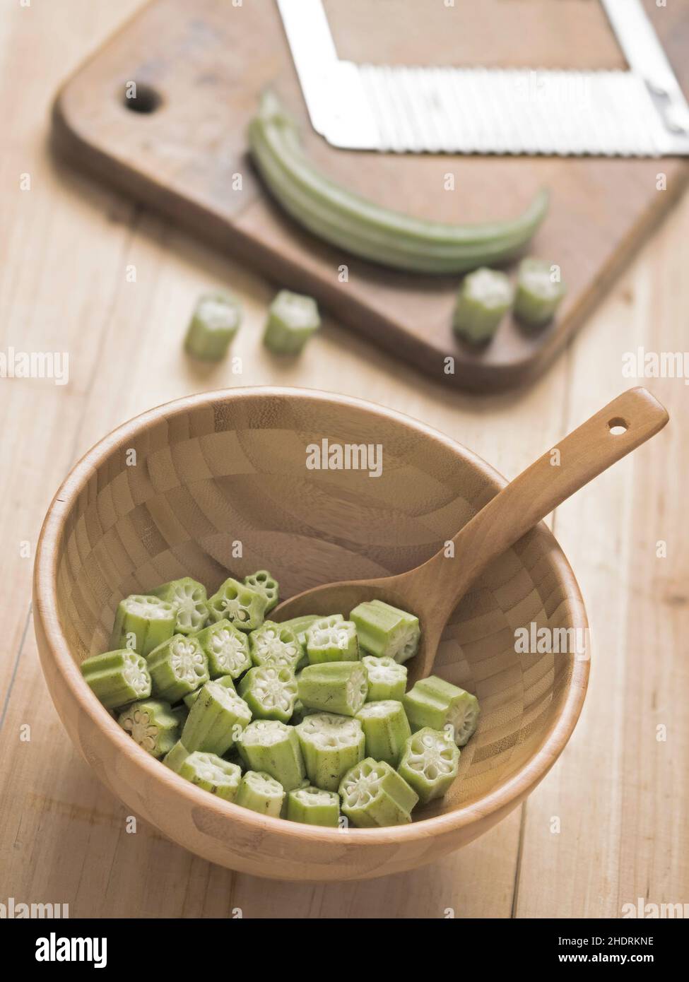 okra, okra pod, okras, okra pods Stock Photo - Alamy