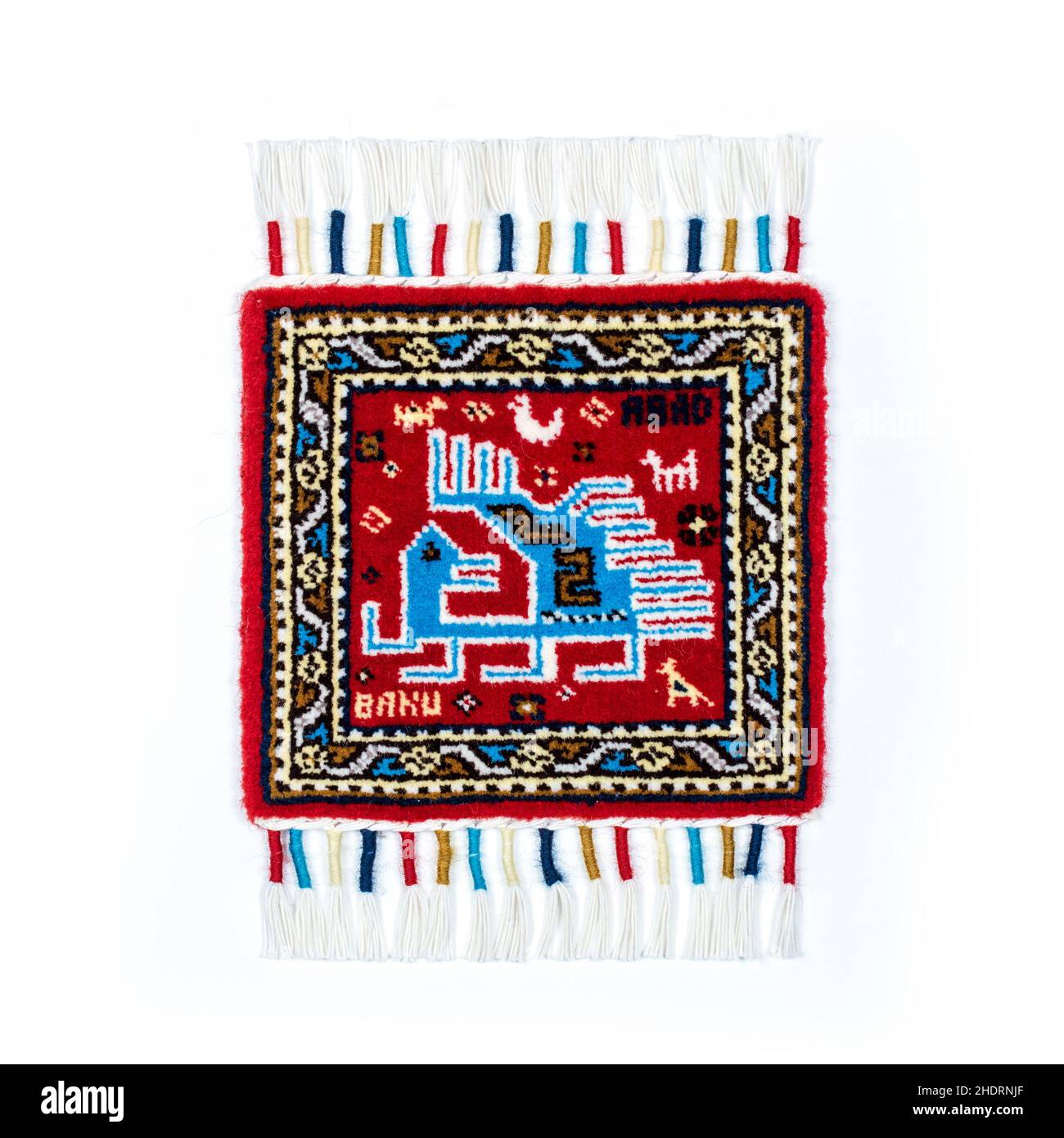 Illustrated Persian carpet original design, tribal texture Stock Photo ...