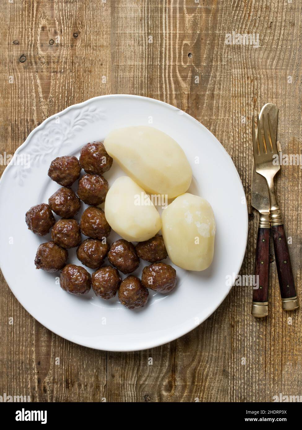 potatoes, dish, köttbullar, swedish cuisine, dishes, scandinavian ...