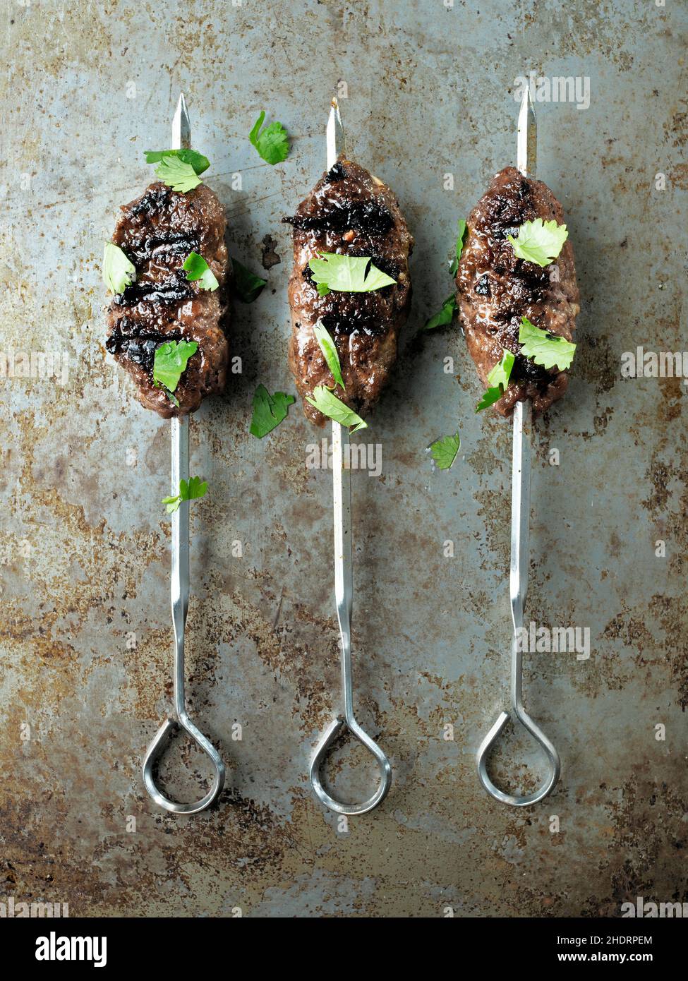 Kofta, minced meat spit Stock Photo - Alamy