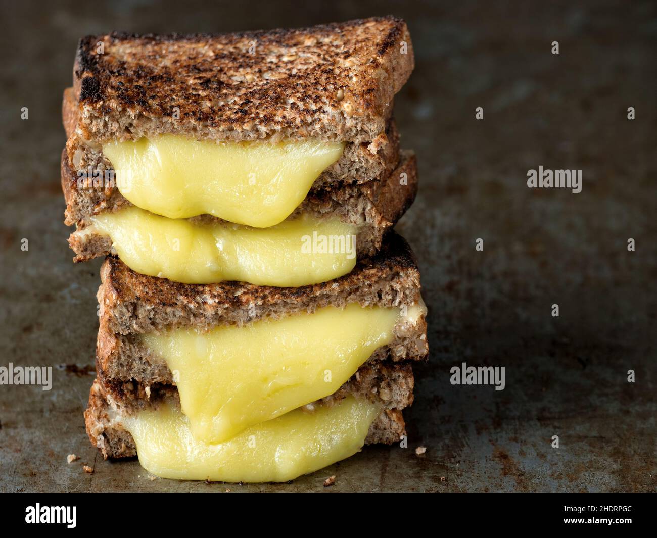 melting, cheese toast, thawing, cheese toasts Stock Photo - Alamy
