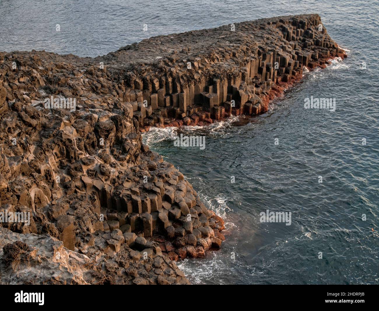 rock formation, jusangjeolli, jeju, rock formations Stock Photo - Alamy