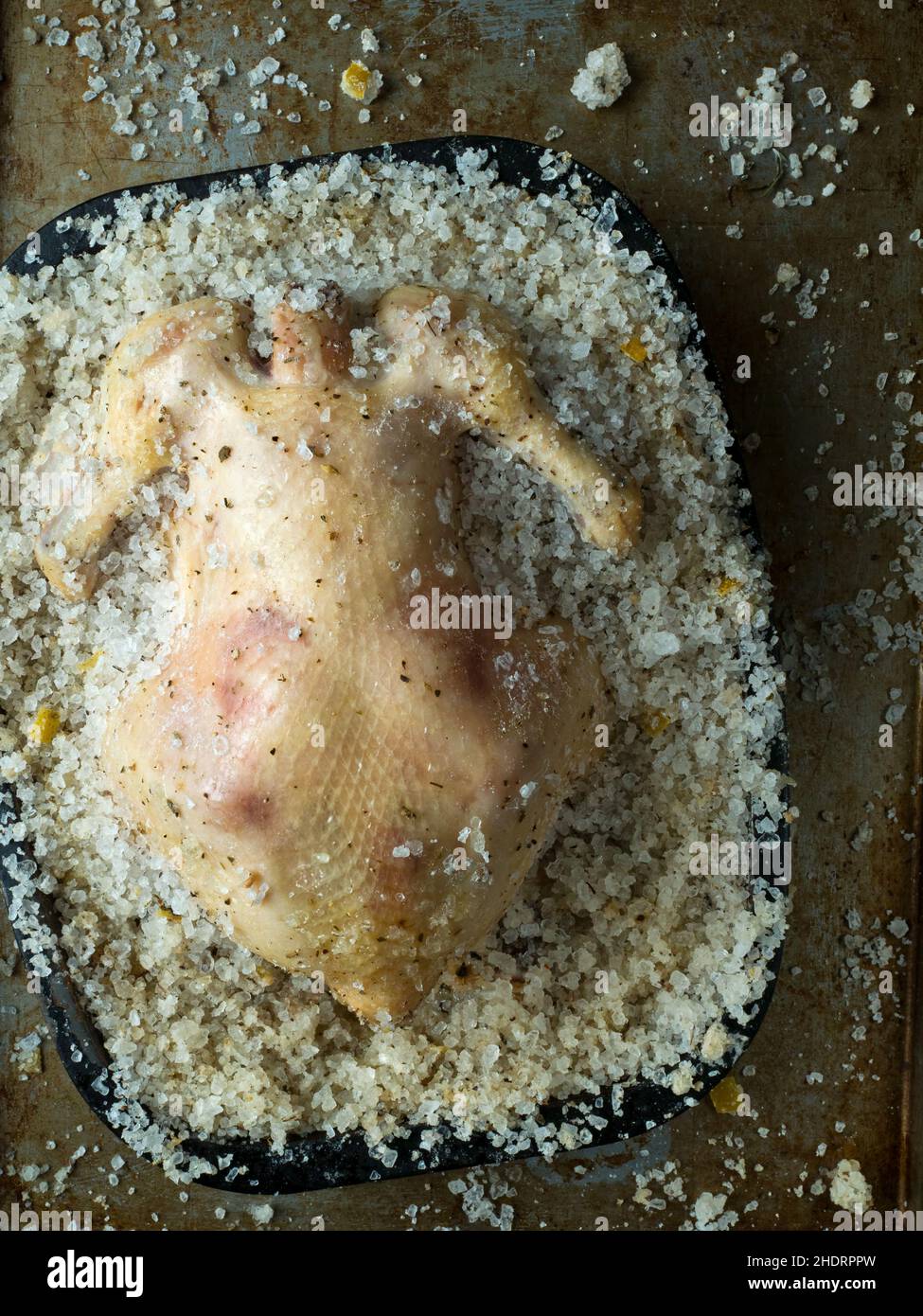 poultry, salt crust, poultries, salt crusts Stock Photo - Alamy