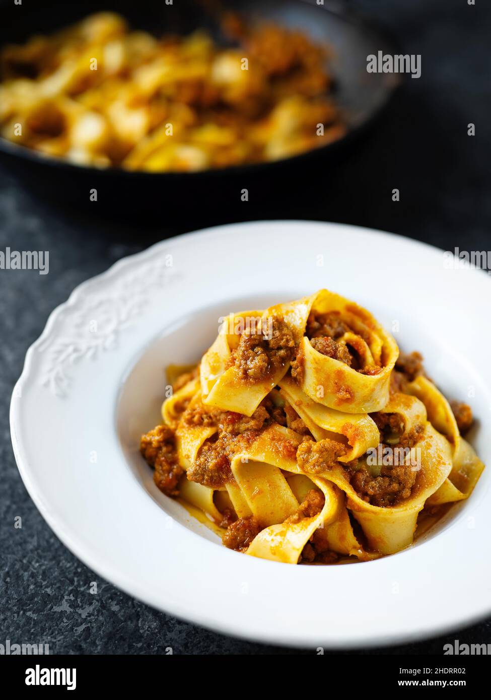 lunch, pasta dish, lunch time, pasta dishs Stock Photo - Alamy