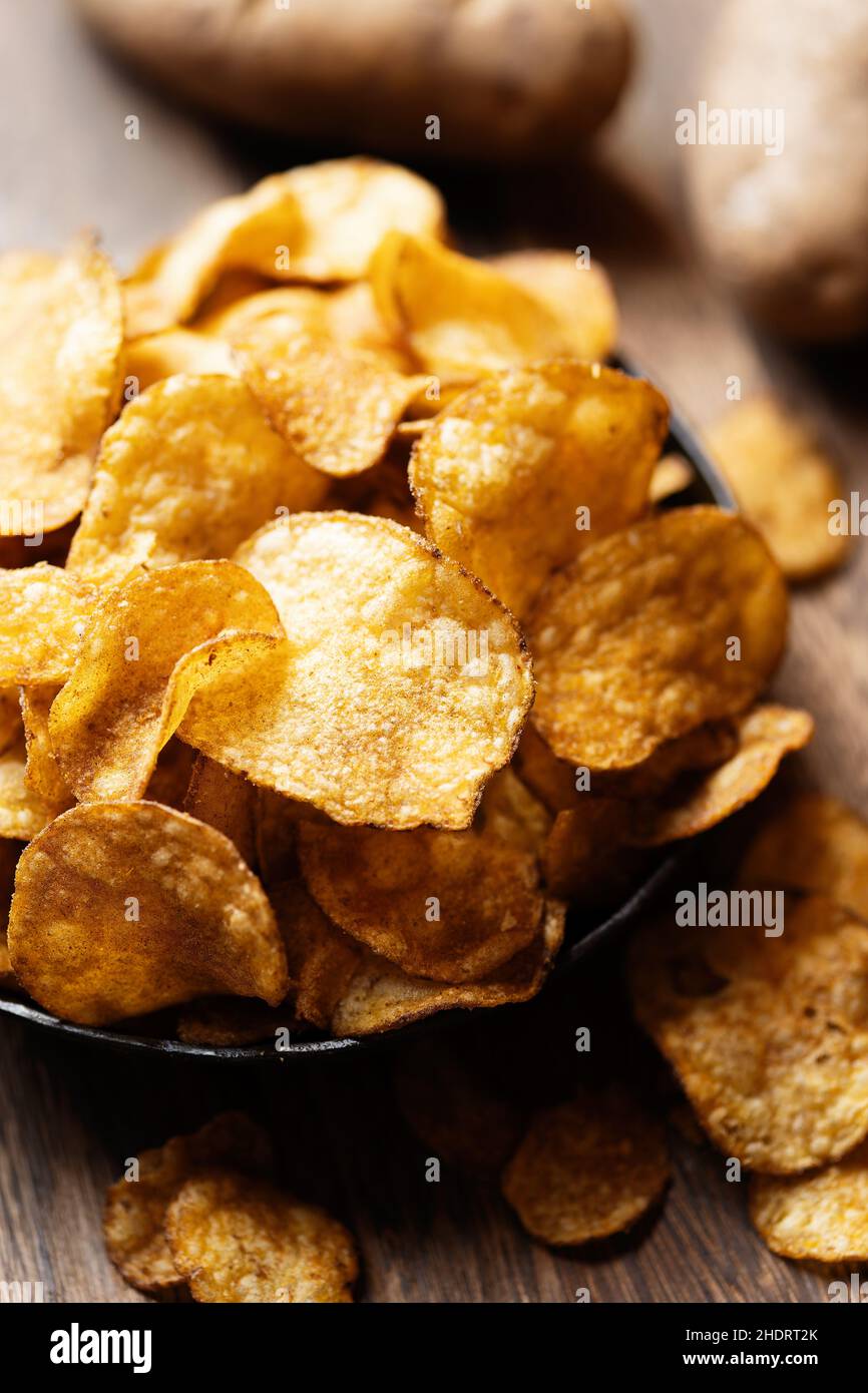 potato chips, potato chip Stock Photo - Alamy