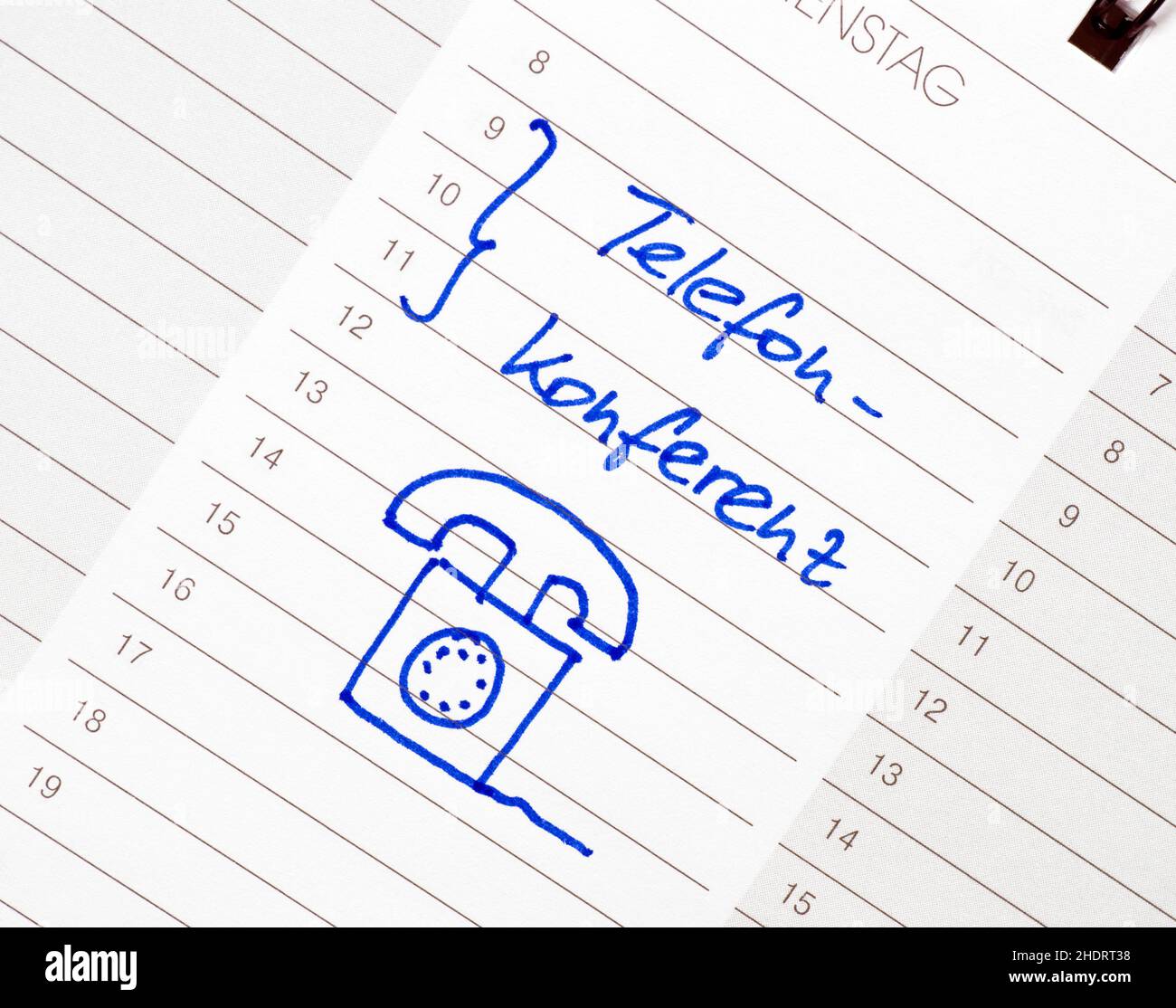 Weekly calendars hi-res stock photography and images - Alamy