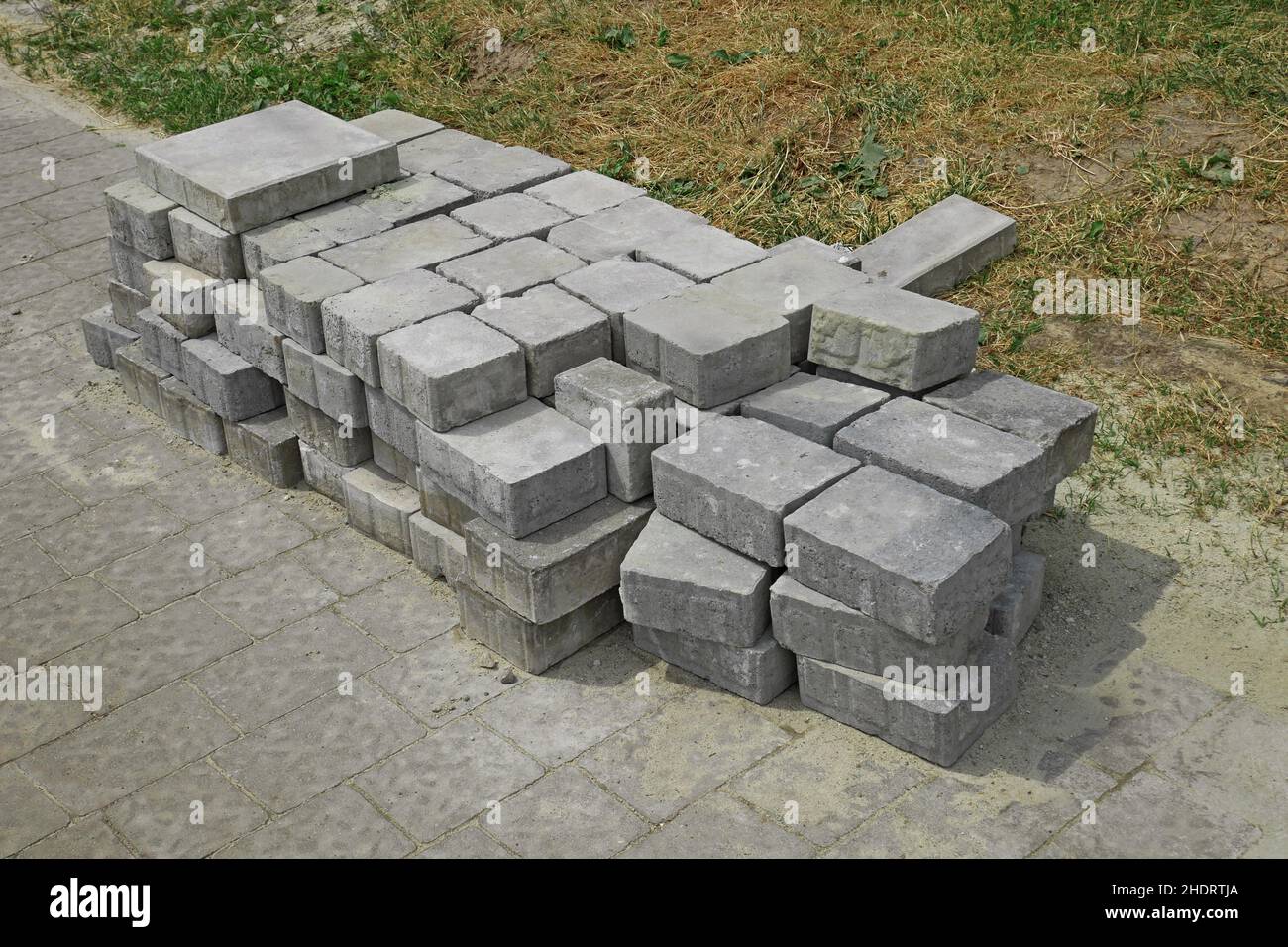 Stone road construction materials hi-res stock photography and images ...