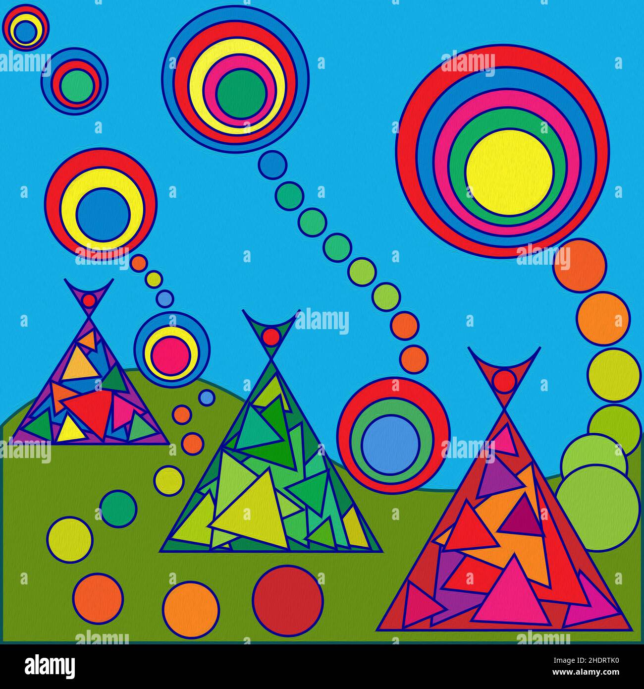 circle, triangle, geometric, circles, triangles, geometrics Stock Photo ...