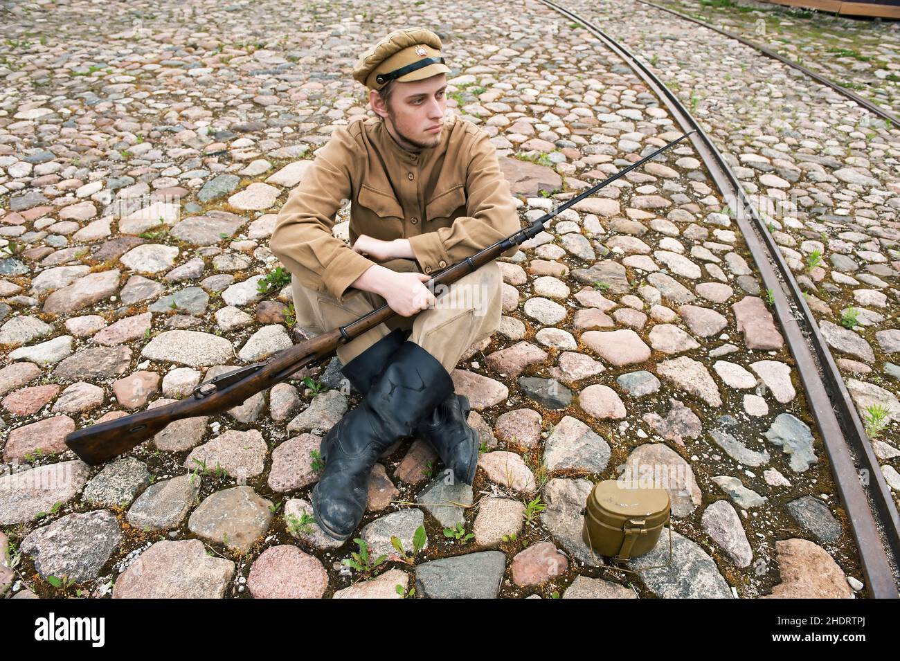 ancient, rifle, army soldier, costumed, ancients, rifles, army soldiers ...