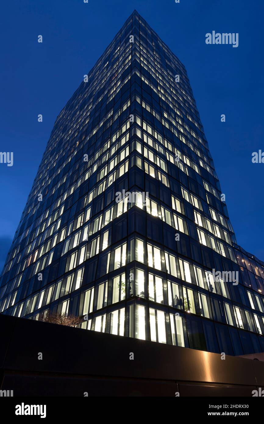 office building, skyscraper, office buildings, service building, high ...