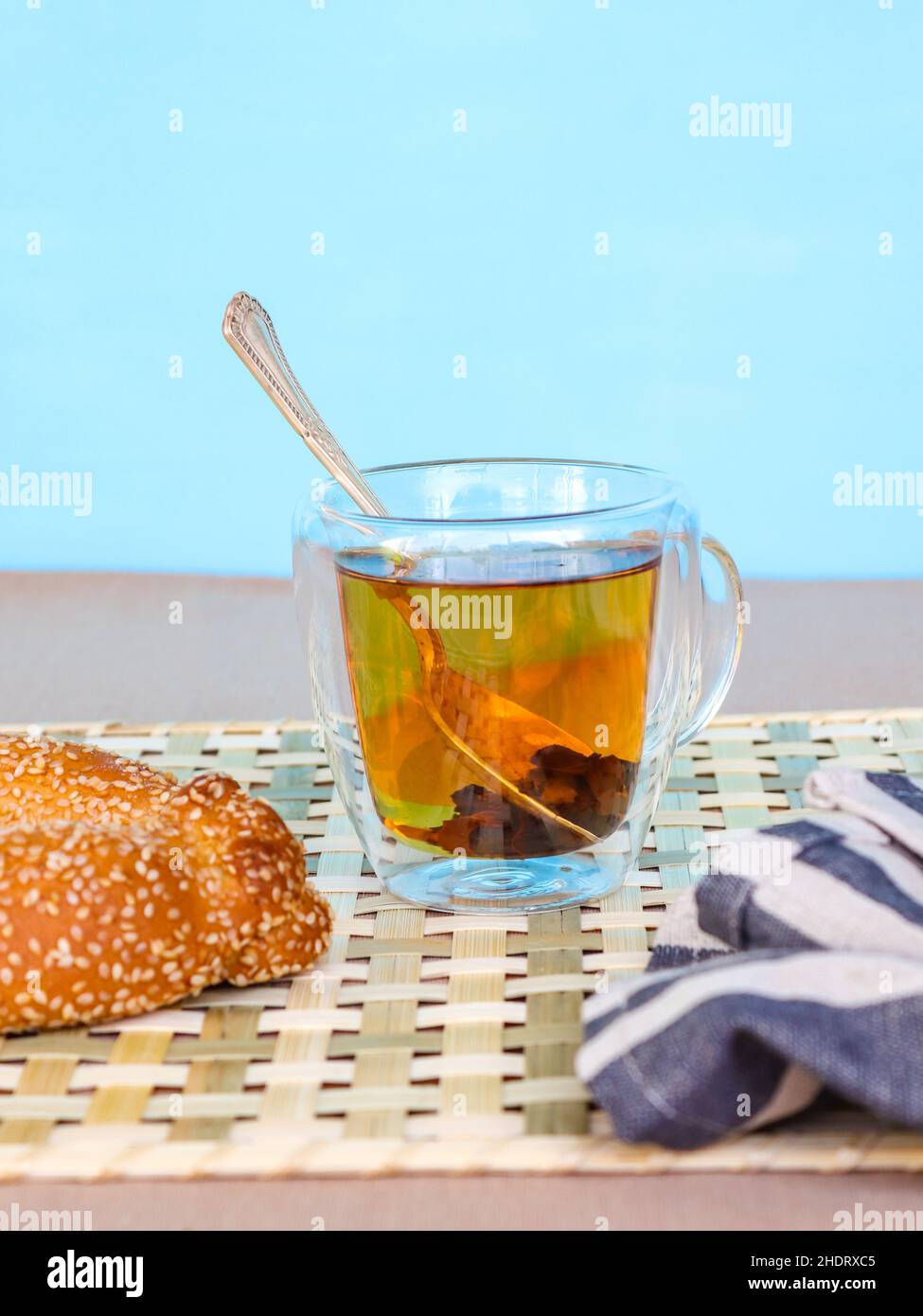 Warm tea in glass hi-res stock photography and images - Alamy