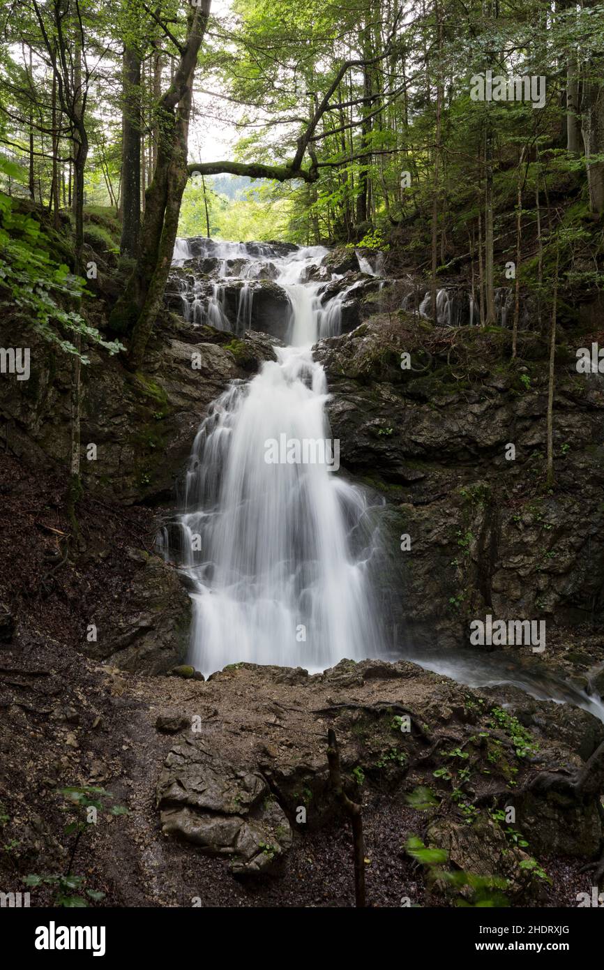 water, cascade, spitzingseegebiet, cascades Stock Photo - Alamy