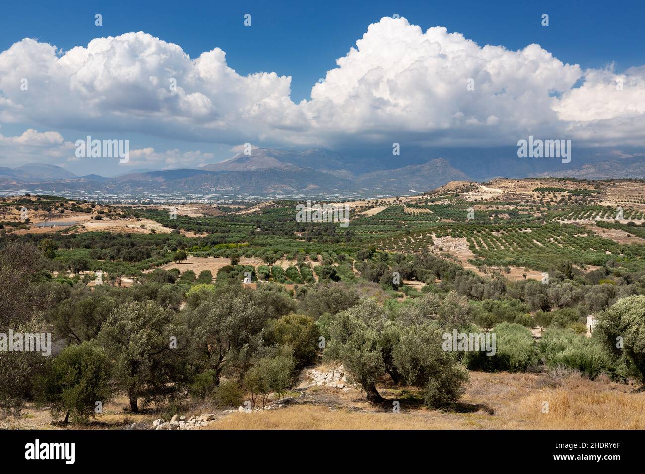 crete, messara plain, cretes Stock Photo - Alamy
