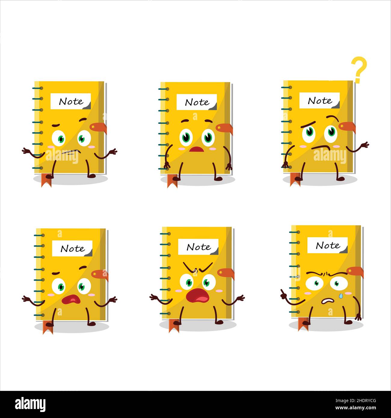 Nervous notebook Stock Vector Images - Alamy