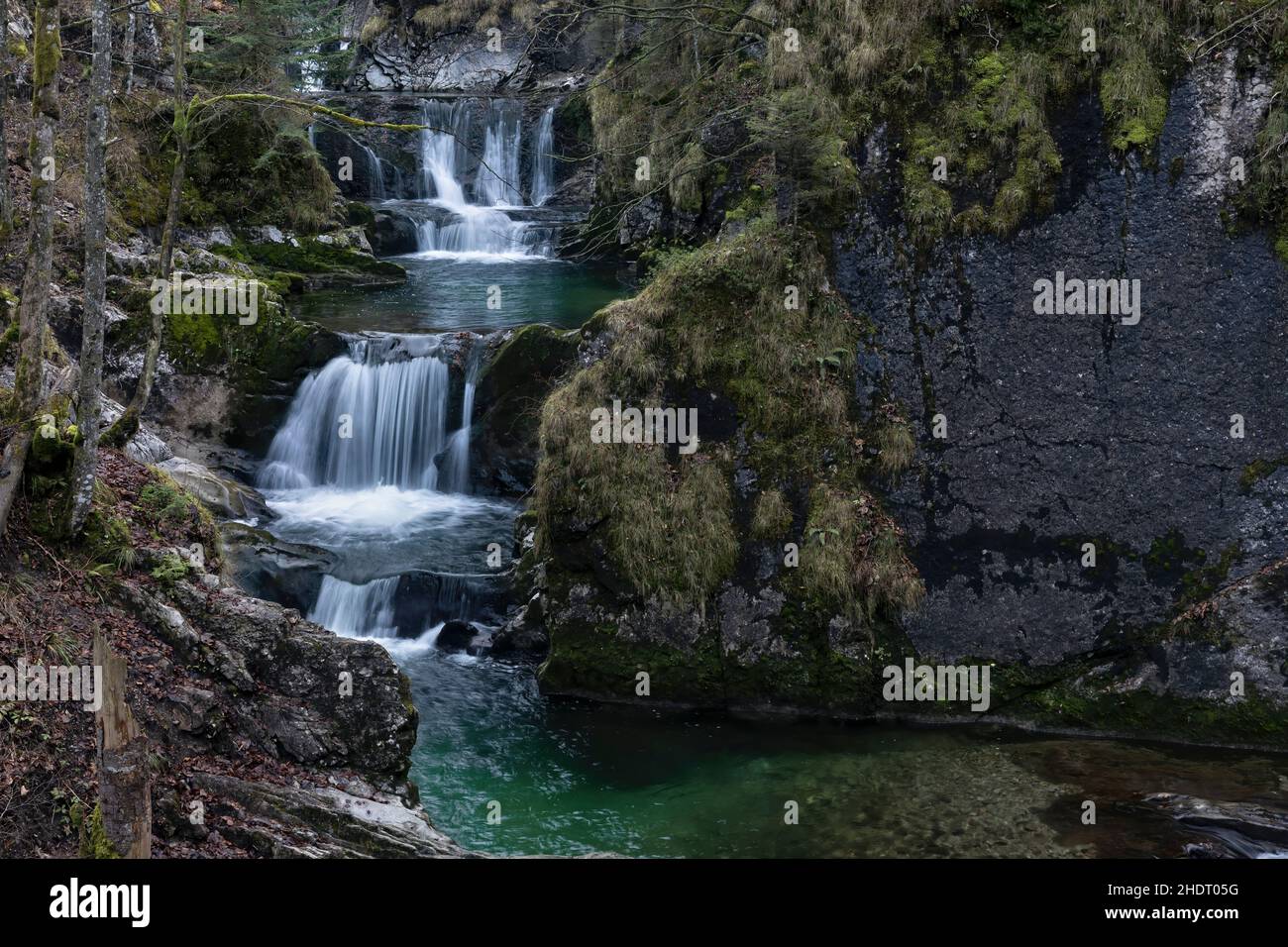 Rottach waterfall hi-res stock photography and images - Alamy