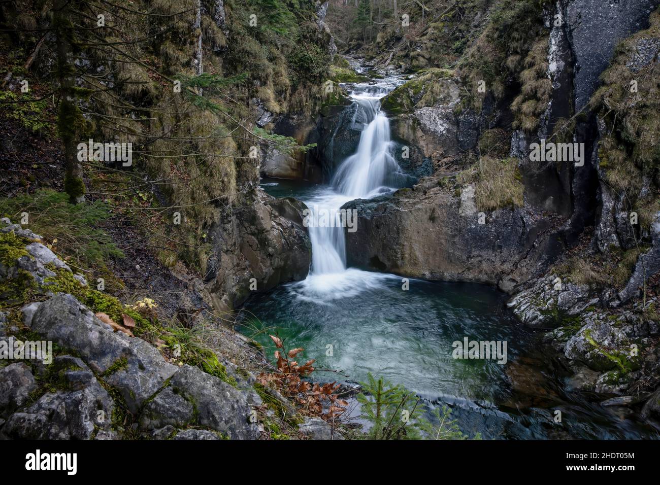 waterfall, rottachfall, cascade, waterfalls Stock Photo - Alamy