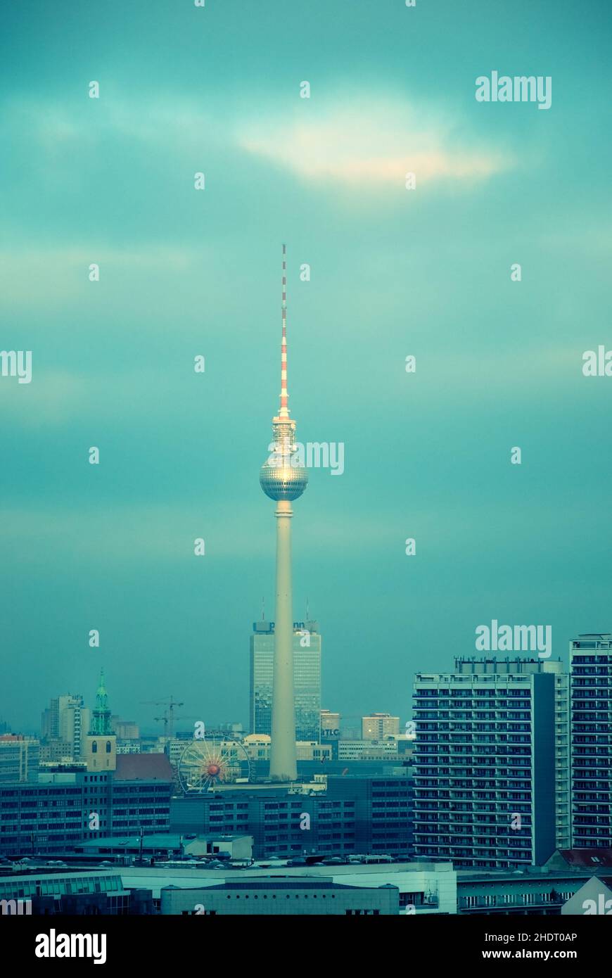 berlin, television tower, television towers Stock Photo - Alamy