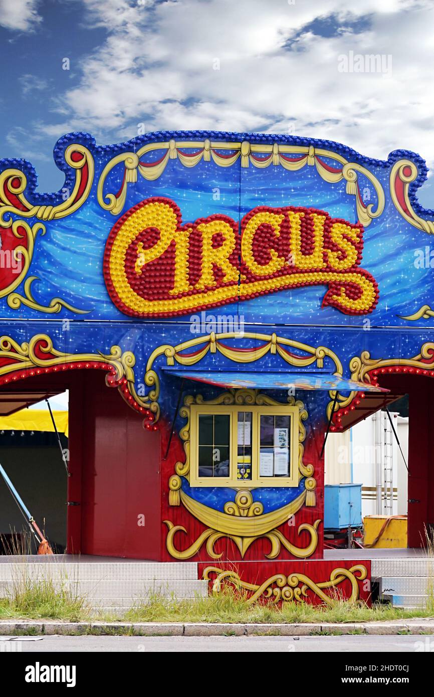 Circus tent entrance hi-res stock photography and images - Alamy