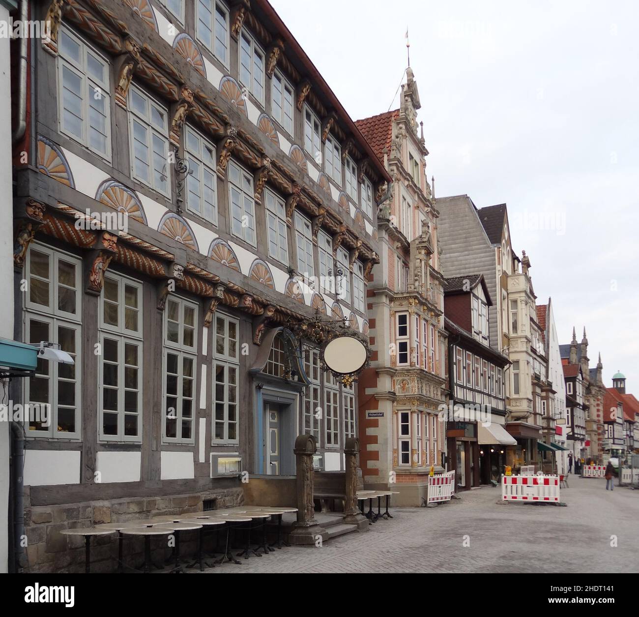 old town, timbered, hameln, old towns, half-timbered, timbereds ...