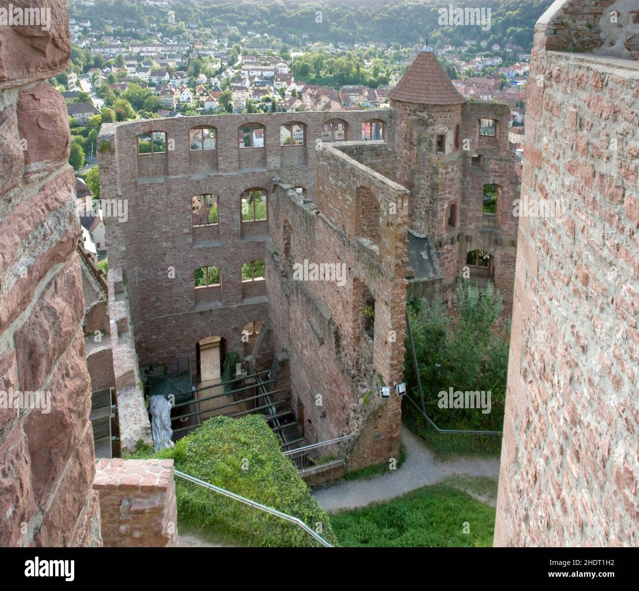 ruins, wertheim, wertheim castle, ruin, wertheims Stock Photo - Alamy