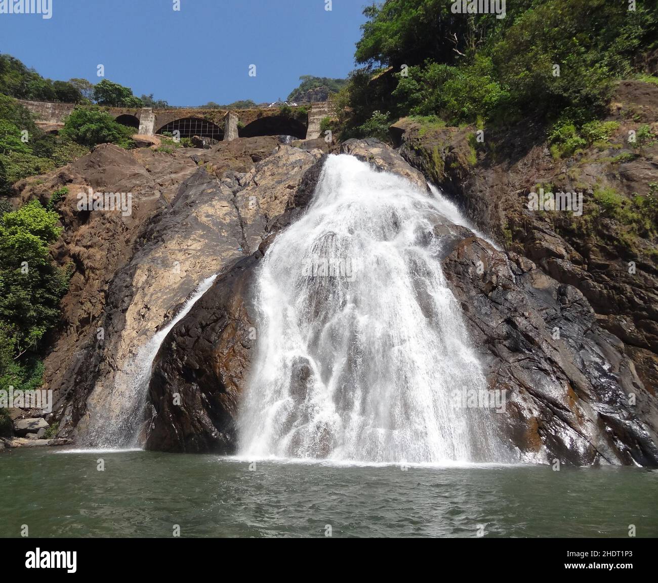 waterfall, goa, cascade, waterfalls, goas Stock Photo - Alamy