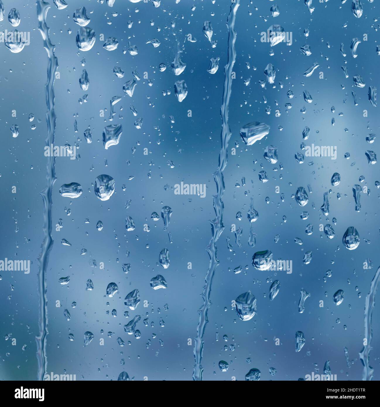 window glass, rainwater, rainwaters Stock Photo - Alamy
