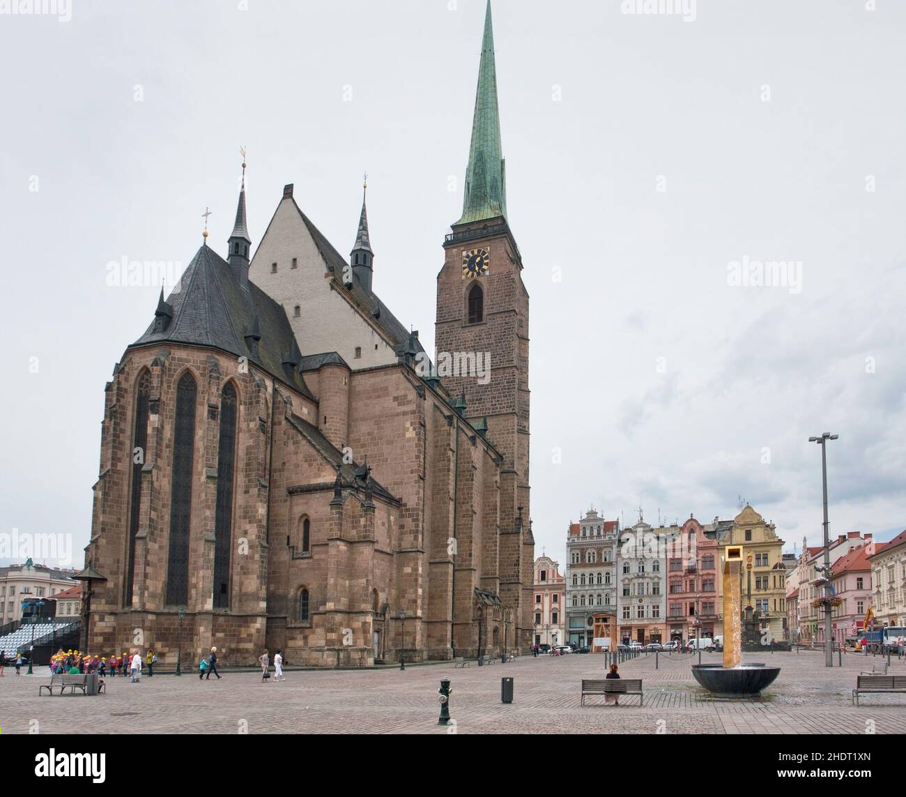 czech republic, Pilsen, Cathedral of St Bartholomew, czech republics ...